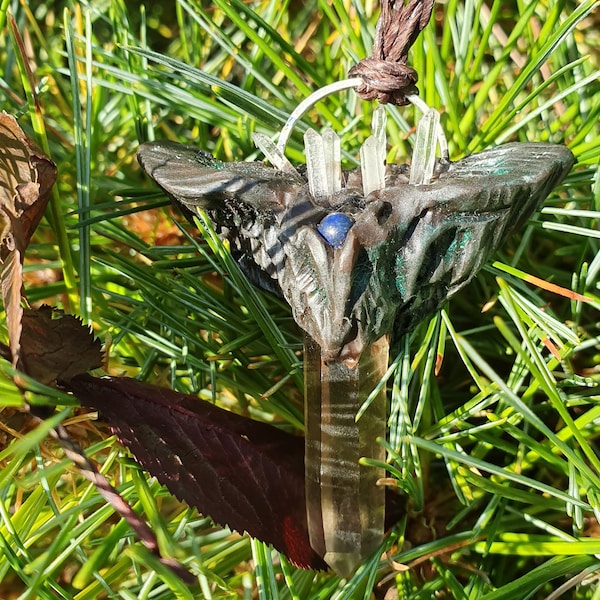 Eye of the Silver World Tree, Yggdrasil Amulet With Labradorite/ Norse ...
