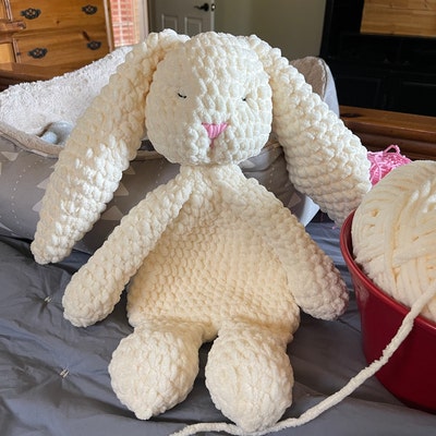 Sleepy Bunny Rag Doll Crochet PATTERN / Pattern Only / Crochet Pattern ...