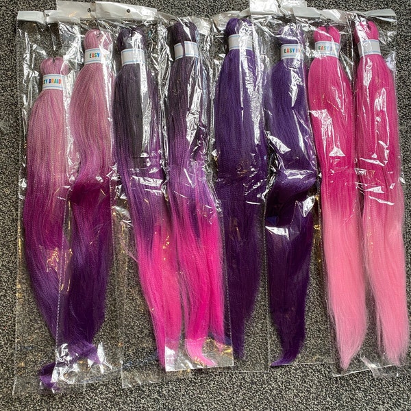 Clip-in 12 Hair Extensions Neon Pink Leopard Print Emo Scene Extension ...