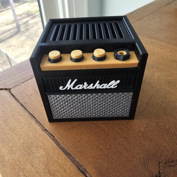 Mini Guitar Amp Pick Holder With Drawer Perfect Gift for Guitarists ...