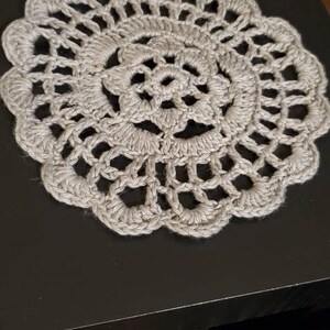 CROCHET PATTERN Tea Rose Doily Written Pattern PDF English - Etsy