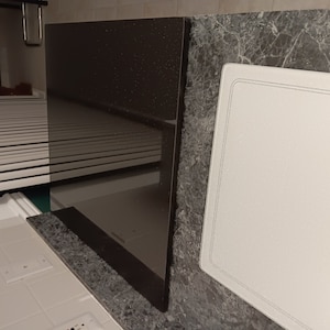 6x60 Absolute Black Granite Threshold Marble Saddle Use as Shower Curb ...