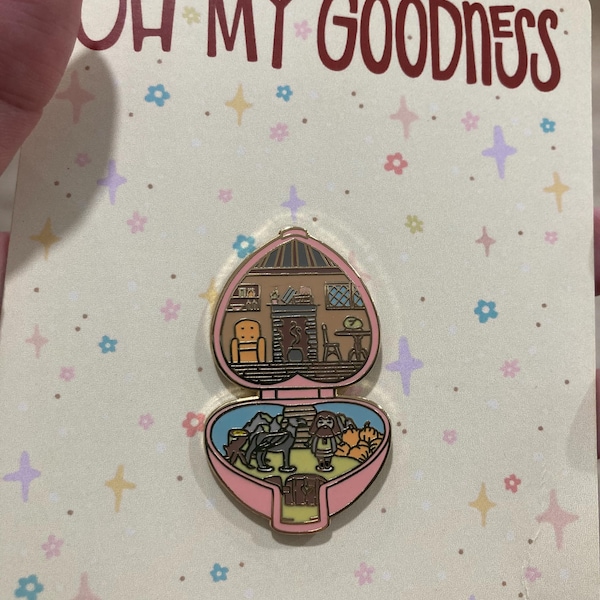 Haggo Hut Pocket Enamel Pin | OPEN EDITION - Etsy