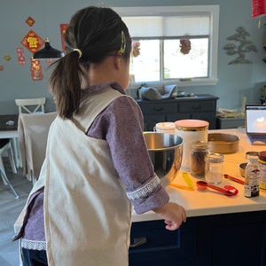 Easy to Sew/ Half Apron Sewing Pattern/ Pinafore Tutorial PDF/ | Etsy