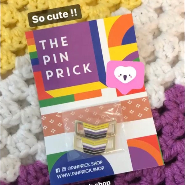 Non-binary Lace Locks Subtle Pride Shoelace Shoe Charm Agender Bigender ...