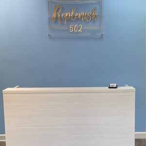 Round Wood Mounted Logo Sign Custom Laser Cut Logo Sign With - Etsy