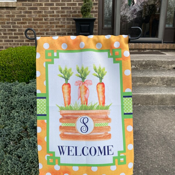 Preppy Patriotic Chinoiserie Ginger Jar Garden Flag | Personalized ...