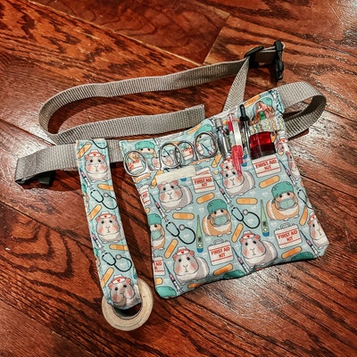 DIY Utility Belt With Pockets and Buckle Closure Made With Home Decor ...