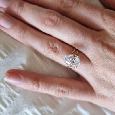 Criss cross Diamond Ring, X Ring, Cross Over Ring, Round Colorless ...