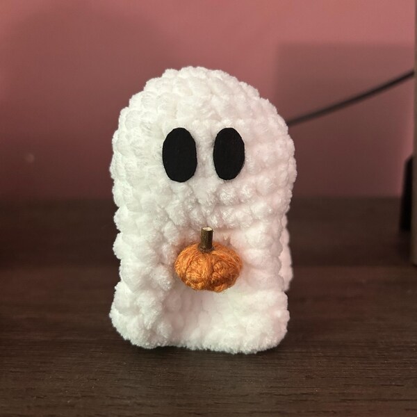 PATTERN: Low Sew Plush Ghasper the Sheet Ghost - Crochet Ghost With ...