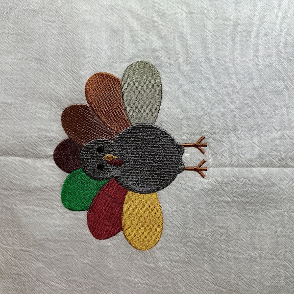 9 Sizes-mini Turkey Machine Embroidery Design--instant Download - Etsy