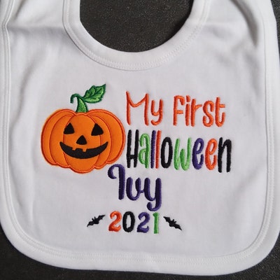 Personalised First 1st or Happy Halloween or Trick or Treat - Etsy UK