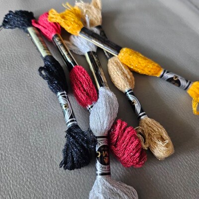 8x Pink DMC Flosses, Dmc Threads, DMC Kit, Dmc Set of Colors, Dmc ...