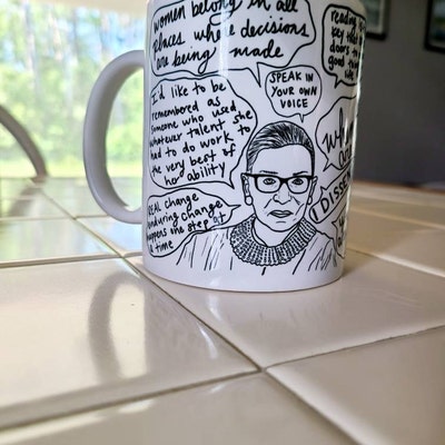 RBG Quotes Mug - Etsy