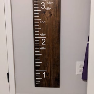 Growth Chart Stickers | Vinyl Stickers for Growth Chart Ruler | Kids ...