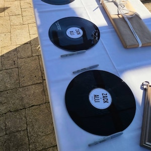 Custom Label for 12 Inch Vinyl Record Bold Text Personalized - Etsy