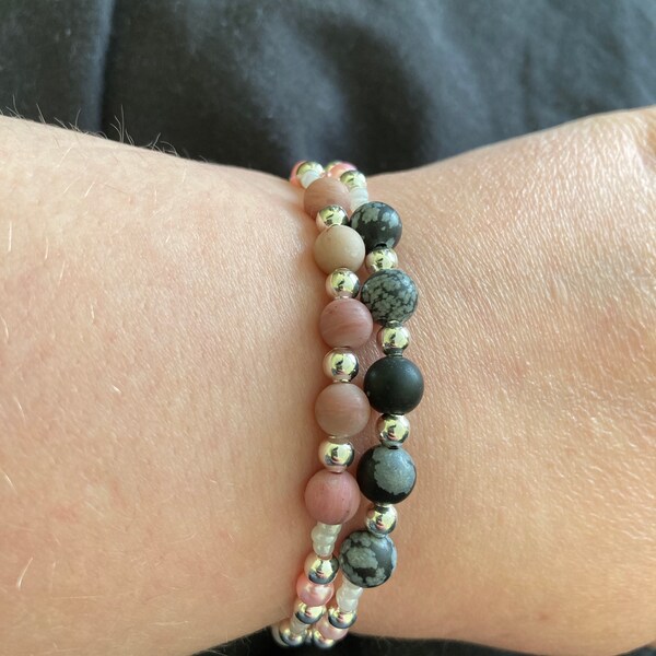 Positivity Bracelets by Lola's- Healing Bracelet for Anxiety, Stress ...