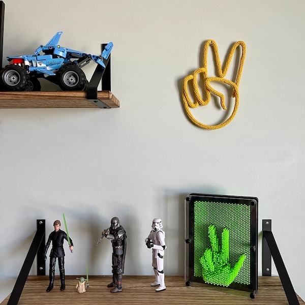 Girlhood Sign, Baby Girl Nursery Sign, Custom Knitted Wire Sign, Girls ...