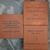 Engraved Brass Nameplate Locker Plate Memorial Plate Frame Plate ...