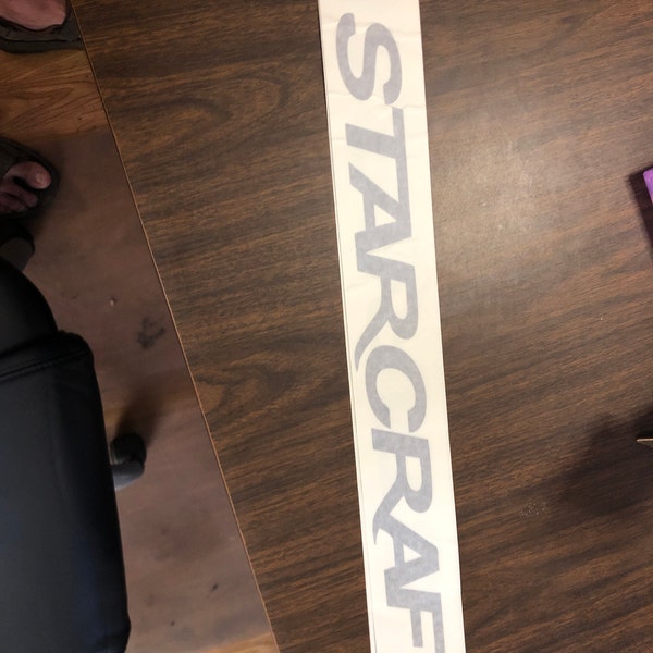 STARCRAFT Boat Logo Decal. Free Shipping. - Etsy