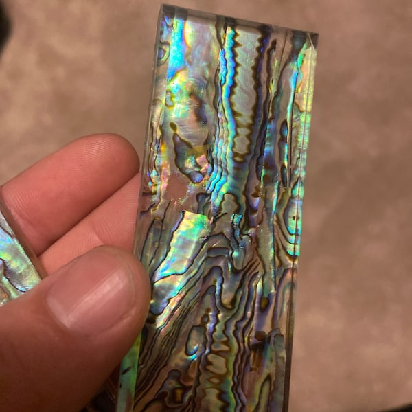 1PAIR 35mmx90mmx5mm Reconstitute Arizona Turquoise Resin Recon Stone ...