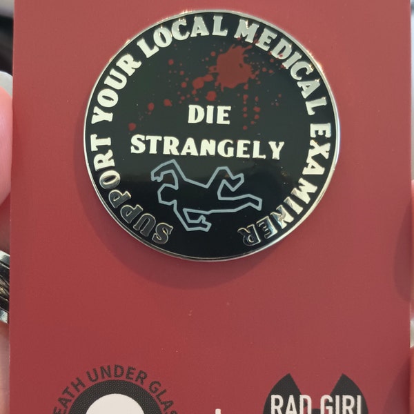 Support Your Local Medical Examiner Pin- Medical Gift - Gift for Doctor ...