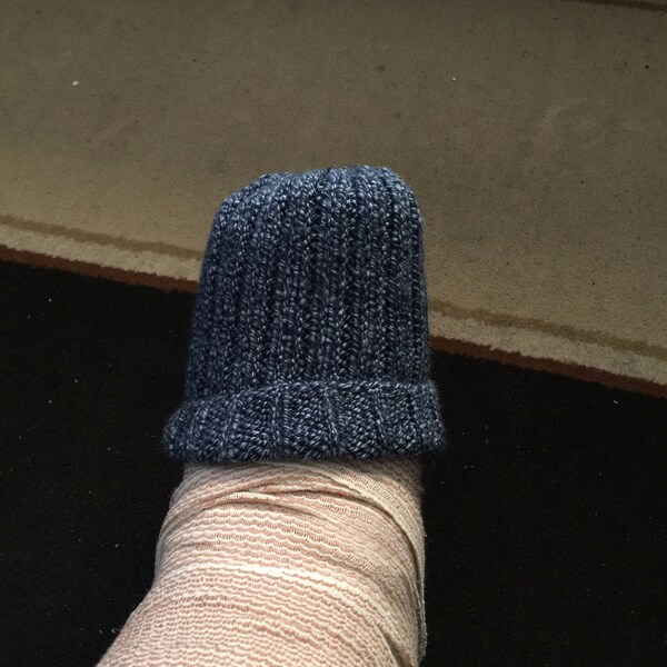 Post Foot Surgery Gift/foot Cast Comfort/get Well Gift/toe Warmer/ankle ...