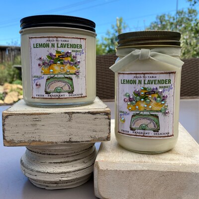 Farmhouse Scale, Summer Lemons, Lavender, DIY Lemon Market Sign, Farm ...