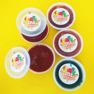 Circle Custom Labels, Chamoy Gummies Labels, Chamoy Stickers ...