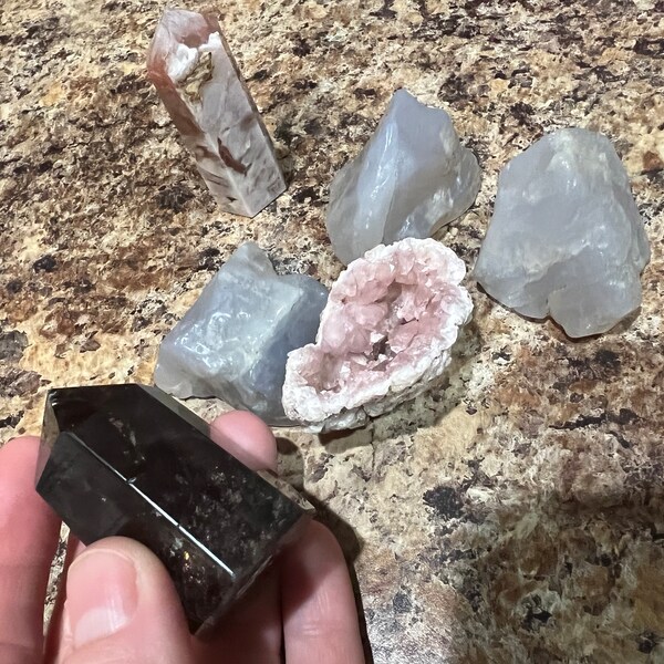 Pink Amethyst Geode Clusters - Etsy