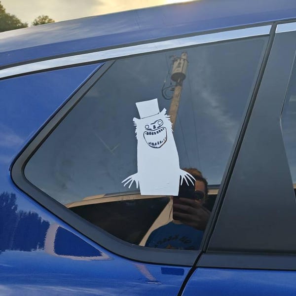 Onibaba Demon Mask Vinyl Decal - Etsy