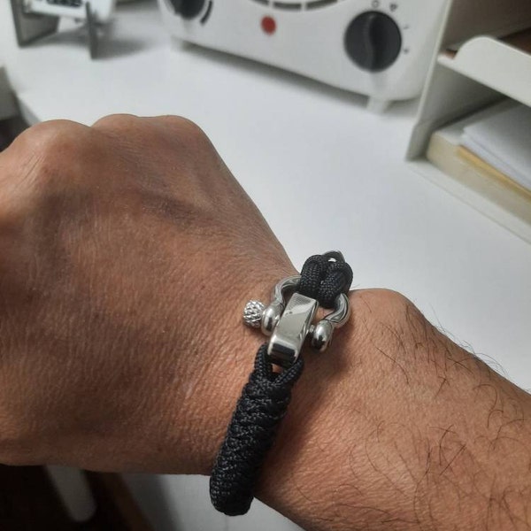 Paracord Bracelet Tactical Bracelet Bracelet Stack Minimalist Bracelet ...
