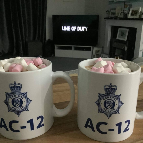Personalised Line of Duty Season 1 2 3 AC-12 AC12 Novelty Police Fan ...