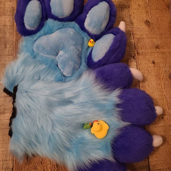 Fursuit Puffy Paw Patterns (2 Pack) - Etsy