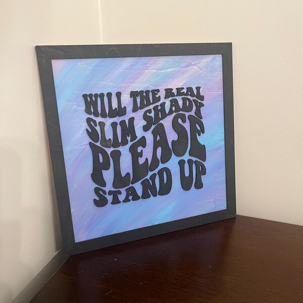 Will the Real Slim Shady Please Stand up PNG SVG - Eminem Png - Slim ...