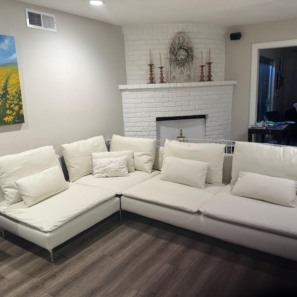 SODERHAMN Cover, Custom Covers to Fit SODERHAMN Corner Sofa 4-seat With ...