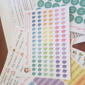 56 X Swimming Lesson Reminder Planner Stickers Swim Organiser - Etsy