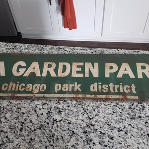 Chicago Park District Signs - Etsy