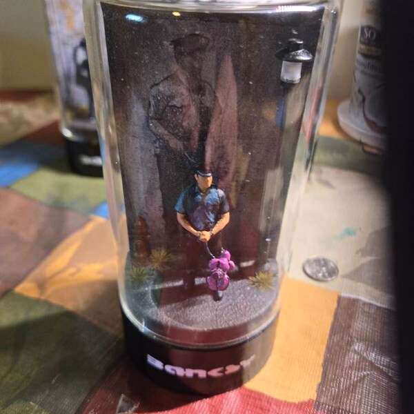 Glass Dome LED Cabin in the Wood Diorama Inspired Form Evil Dead Movie ...