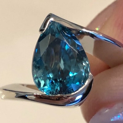 Natural Intense Golden Yellow Citrine Pear Cut Loose Gemstone - Etsy