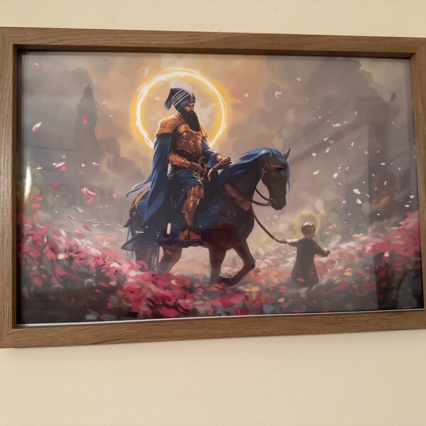 Sikh Art | Digital Wall Art | Digital Download | Digital Print Art ...