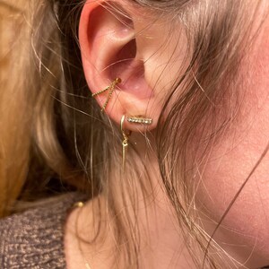 NEW BEATTI Draping Chain Collection Double Chain Theadless - Etsy