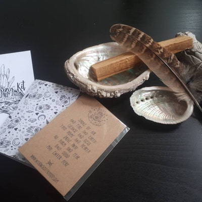 Smudging Kit, Sage Smudge Kit, Moving Gift, Housewarming Gift, Shower ...