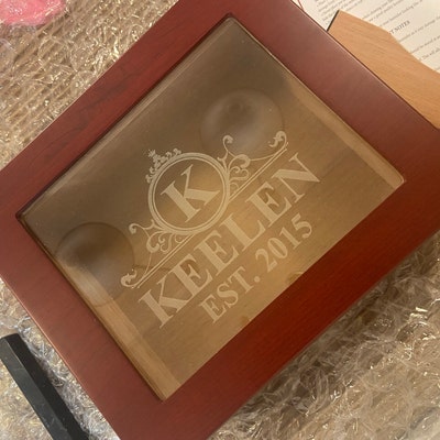 Personalized Cigar Box Gift Custom Cigar Humidor Filligree Cigar Holder ...
