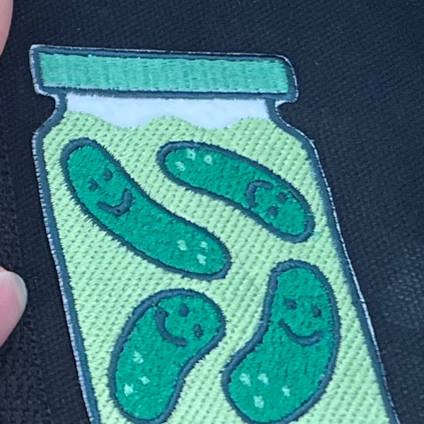 Pickle Jar Patch - Etsy