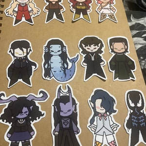 Baldur's Gate 3 Chibi Badges Astarion, Gale, Halsin, Karlach, Lae'zel ...