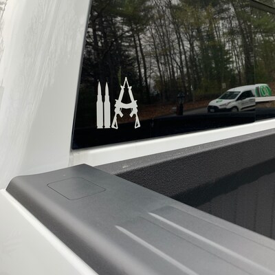 2A Bullets 2nd Amendment Vinyl Car Window or Laptop Decal - Etsy