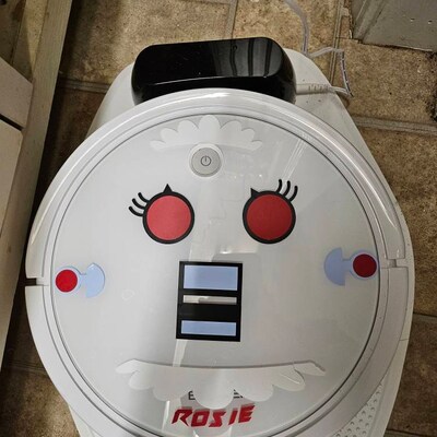 Original Deluxe Rosie the Robot Face Decals for Your Robotic Floor ...