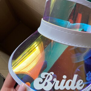 Bachelorette Visors Bride Visor Bachelorette Party Sun Visors - Etsy