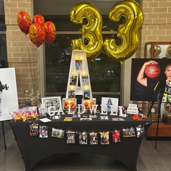 Airman 3D Number 2023, Sneaker Head Party Decor, Jumpman 3D Numbers ...